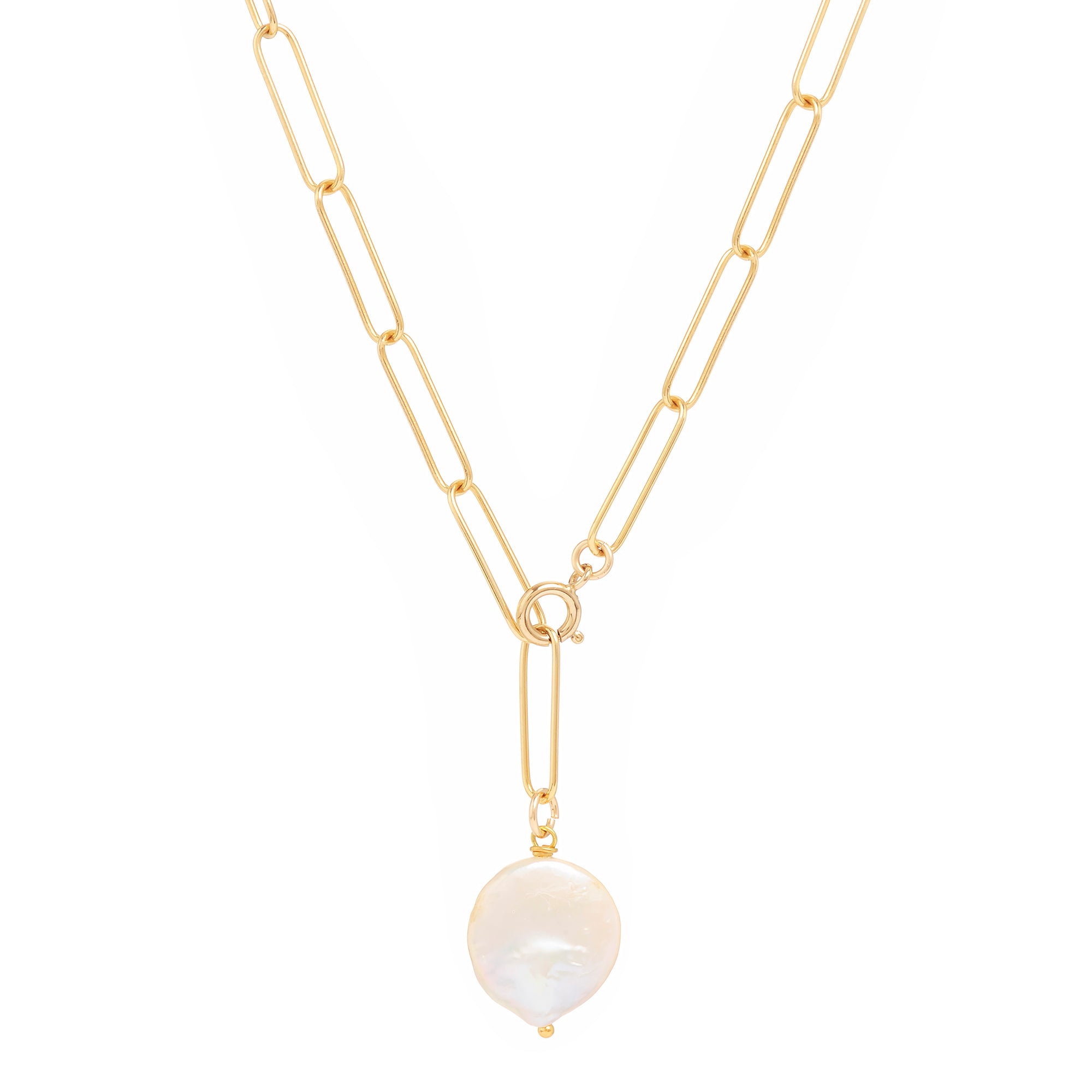 Collier AVA perle baroque - Intuitu Paris bijoux